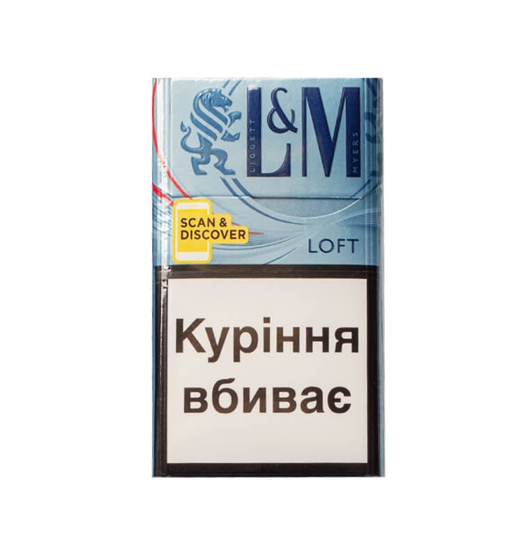 Сигaрети L&M Loft Blue купити в Києві та Україні за ціною від 0 грн ...
