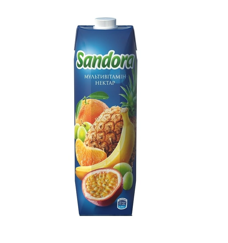 Нектар 0,95л Sandora Мультивітамін купити в Києві та Україні за ціною ...