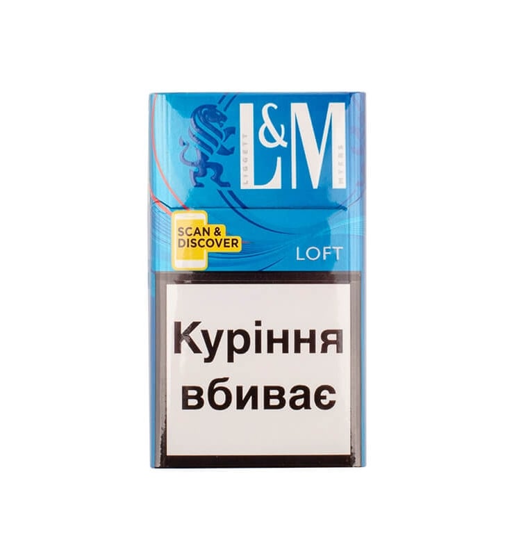 Сигaрети L&M Loft Blue купити в Києві та Україні за ціною від 0 грн ...