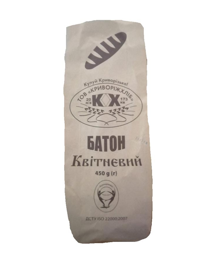 Батoн 450 г Формула смаку Квітневий купити в Києві та Україні за ціною ...