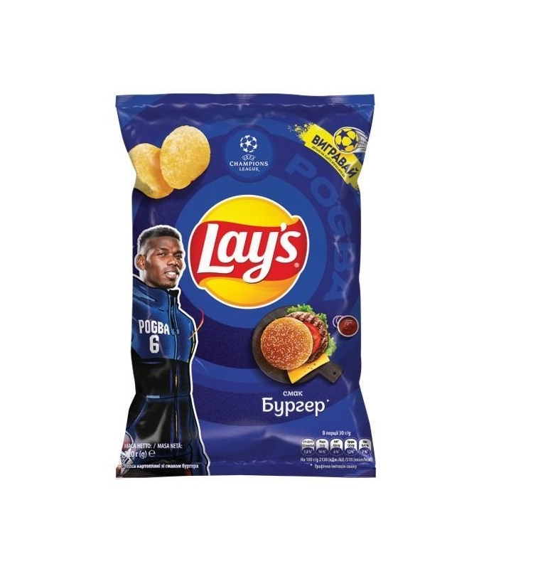 Чипси 120 г Lay's Бургер купити в Києві та Україні за ціною від 0 грн ...