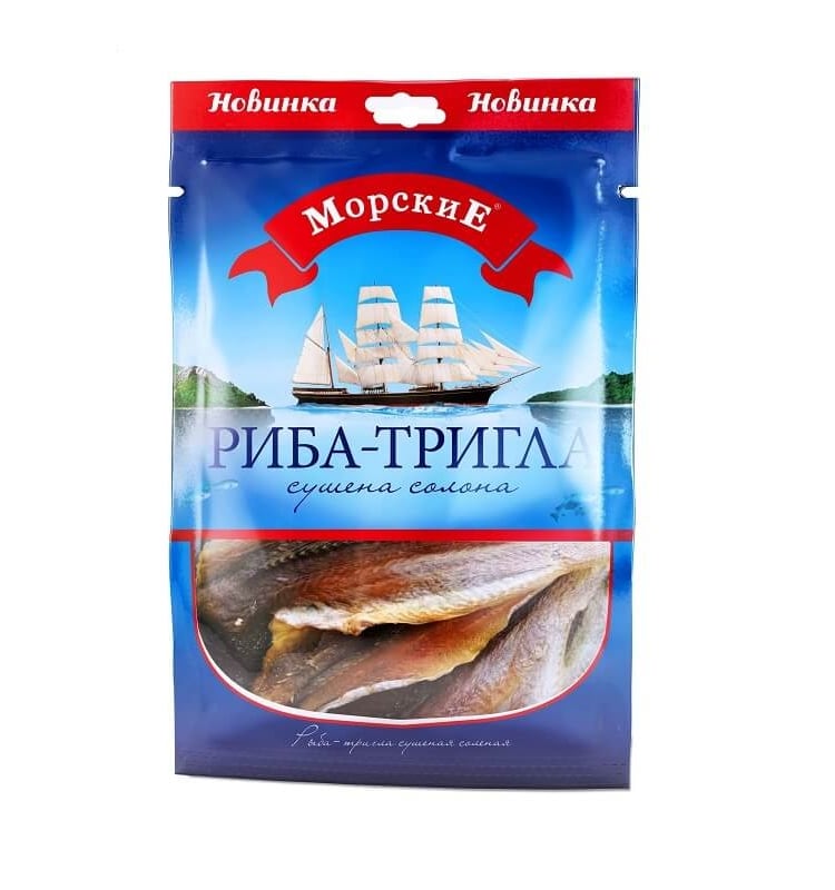 Риба-Тригла 42 г Морские сушена солона купити в Києві та Україні за ...