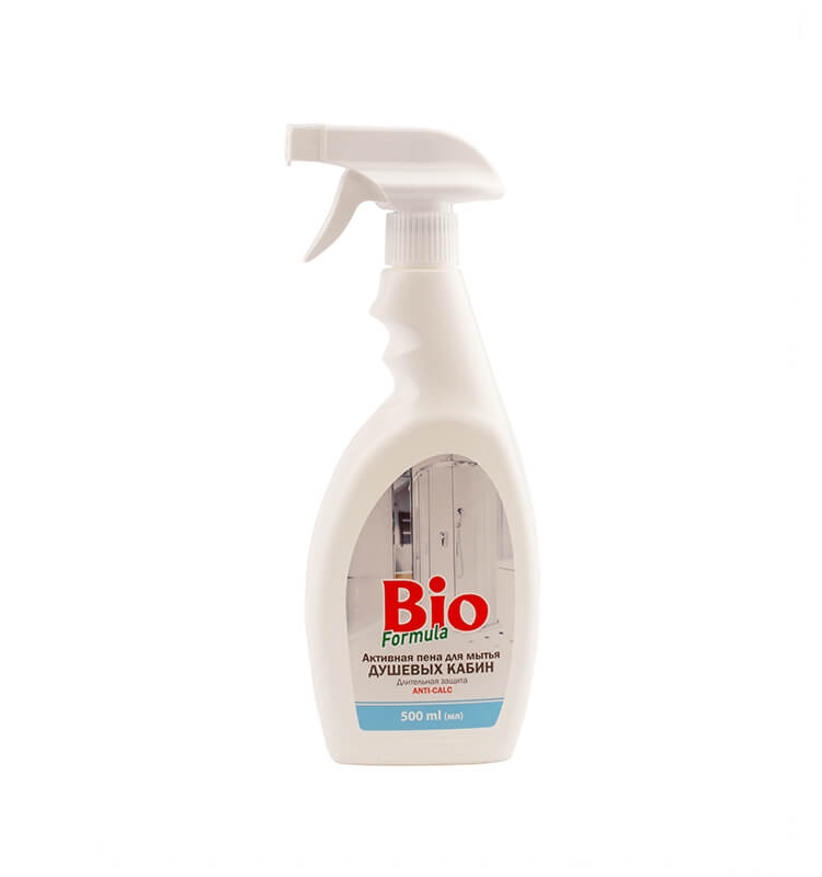 Засіб для чищення 0,5 л Bio formula піна для миття душевих кабін купити ...