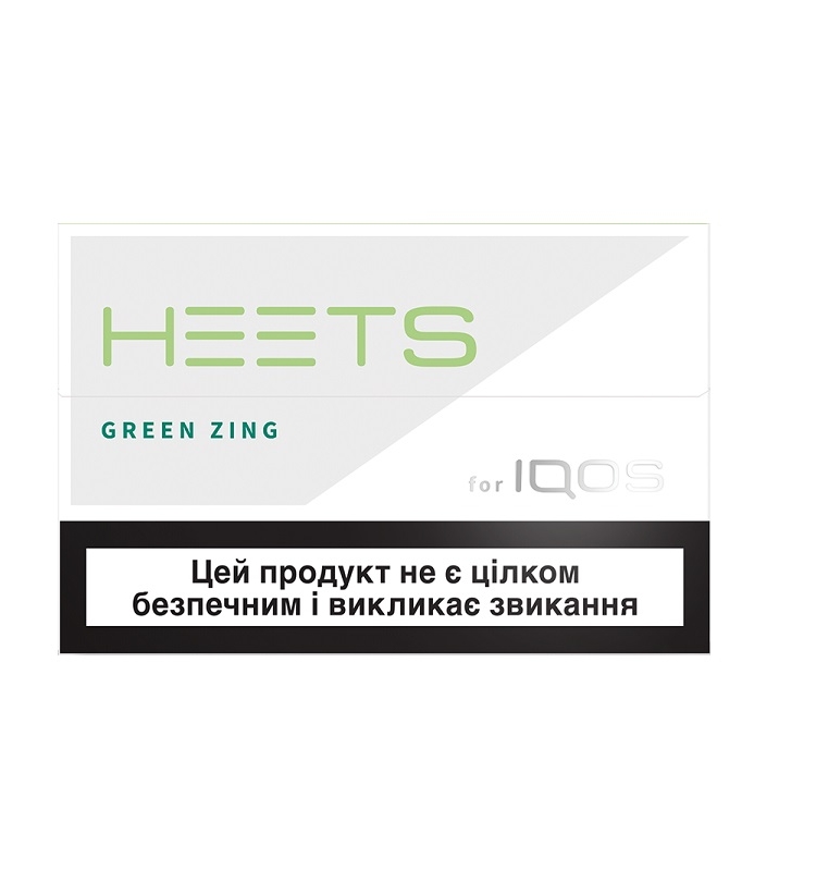 Тютюновмісний виріб HEETS GREEN ZING MIX купити в Києві та Україні за ...