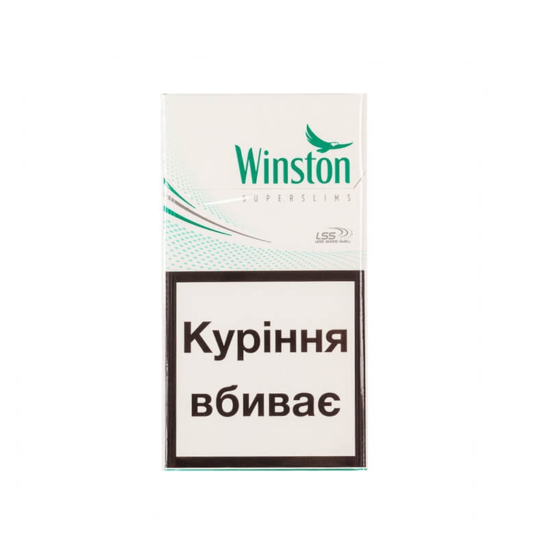 Сигарети Winston Super Slims Fresh Menthol купити в Кожичах за ціною ...