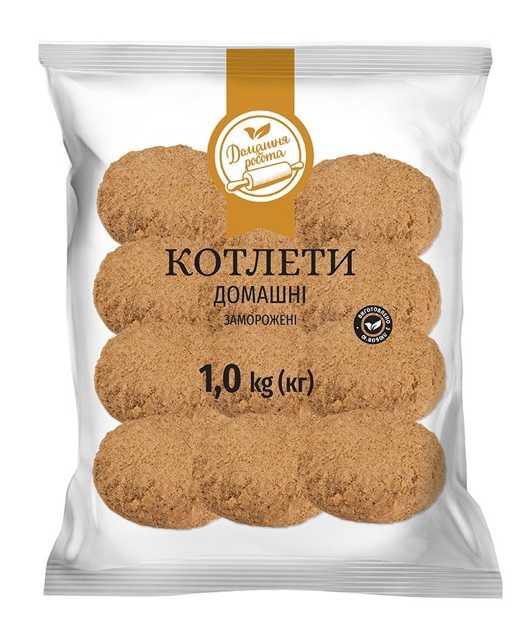 Котлеты 1кг Домашня Робота "Домашние" купить в Киеве и Украине по цене ...