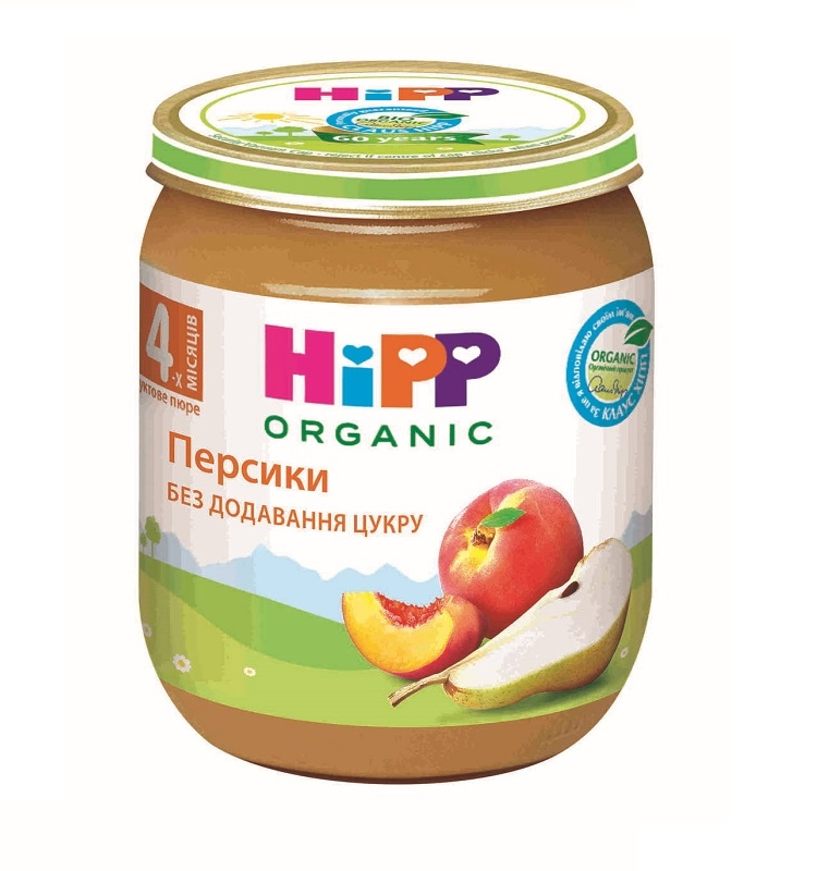 Пюре 125 г HiPP персики купити в Києві та Україні за ціною від 0 грн ...