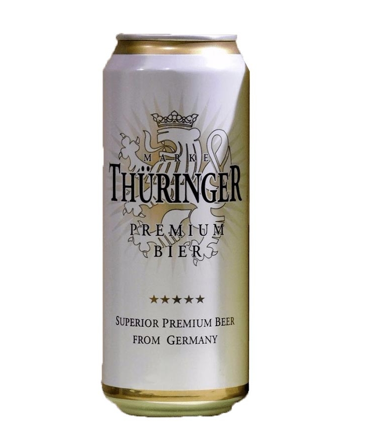 Пиво 0,5л Thuringer Premium Beer світле фільтроване, Німеччина купити в ...