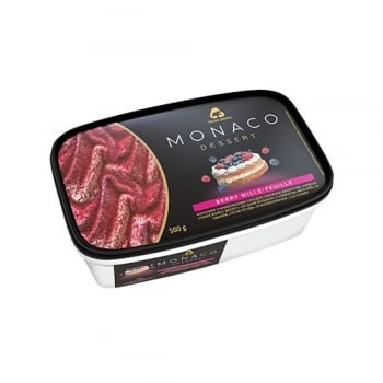 Морозиво 500г Три Ведмеді Monaco Dessert Ягідний мільфей пл/лоток ...