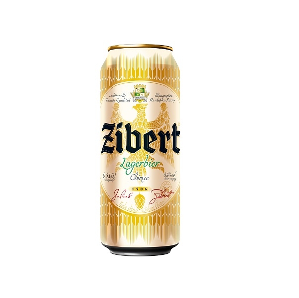 Пиво 0,5л Zibert Lager Beer світле ж/б купити в Києві та Україні за ...
