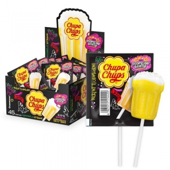 Карамель-шипучка 15 г Chupa Chups B-POP Тропічні фрукти м/уп купити в ...