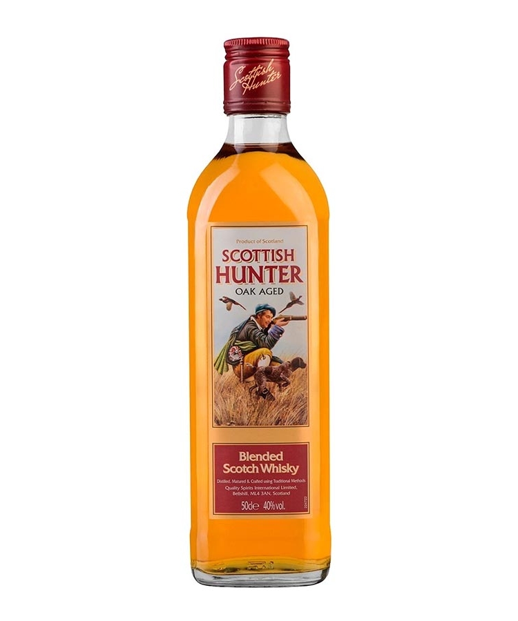 Віскі 0,5л Scottish Hunter Oak Aged шотландський купажований 40% ...
