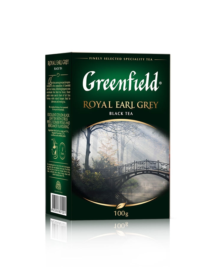 Чай 100г Greenfield Royal Earl Grey чорний листовий купити в Києві та ...
