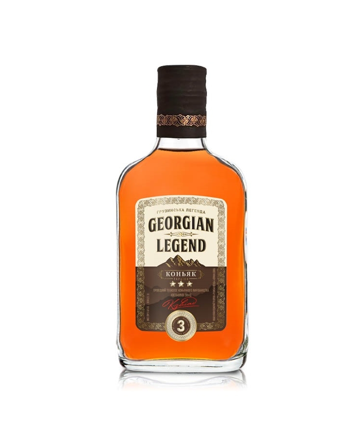 Коньяк 0,25 л GEORGIAN LEGEND три зірочки 40% об скл/пл Україна купити ...