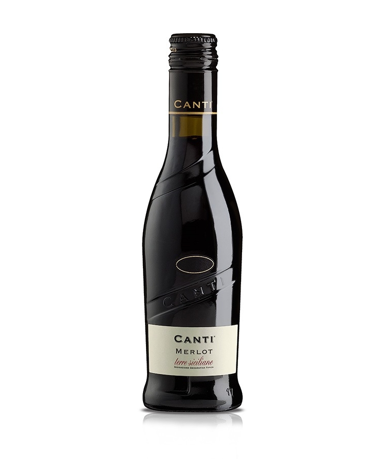 Вино 0,25л Canti Merlot Terre Siciliane червоне сухе 13%, Італія купити ...