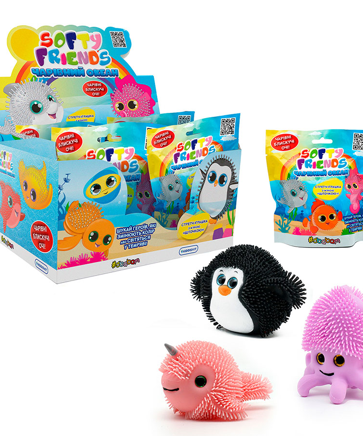Стретч-іграшка у вигляді тварини серії "Softy friends"-Чарівний океан ...