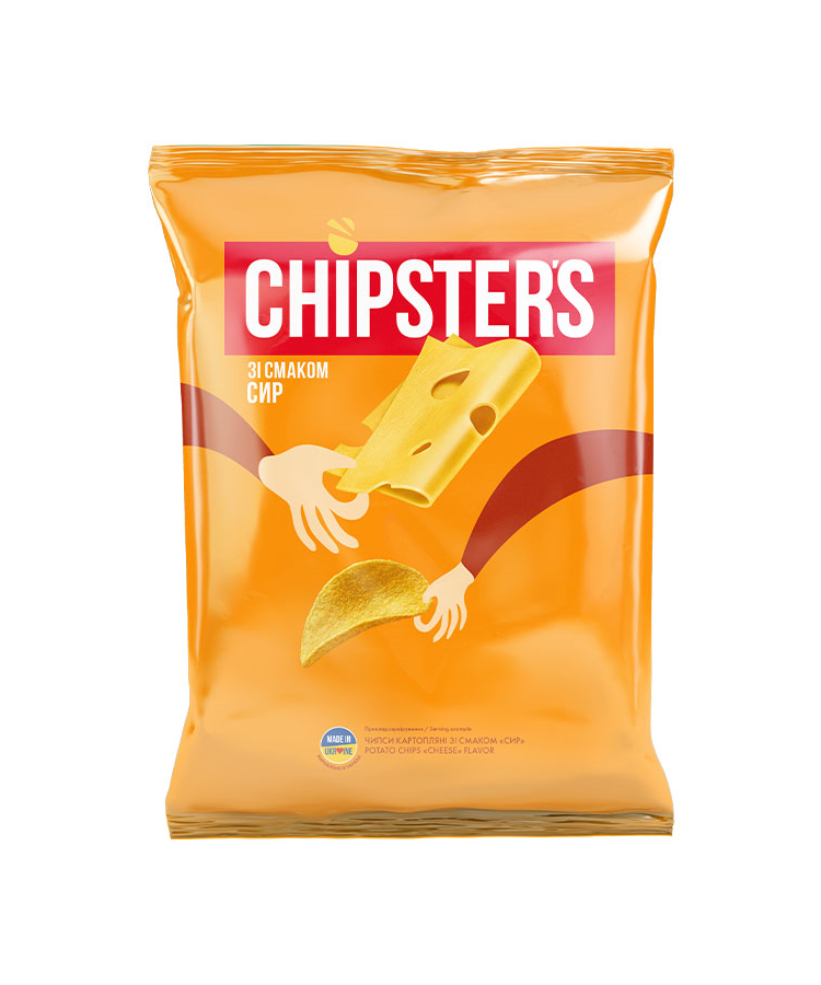 Чипси 140 г CHIPSTERS картопляні зі смаком сиру м/уп купити в Києві та Україні за ціною від 33. ...