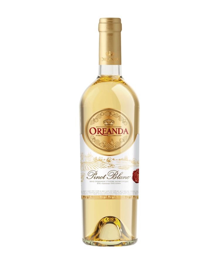 Вино 1,5л Oreanda Піно Блан біле напівсолодке 9,5-13%, Україна купити в ...