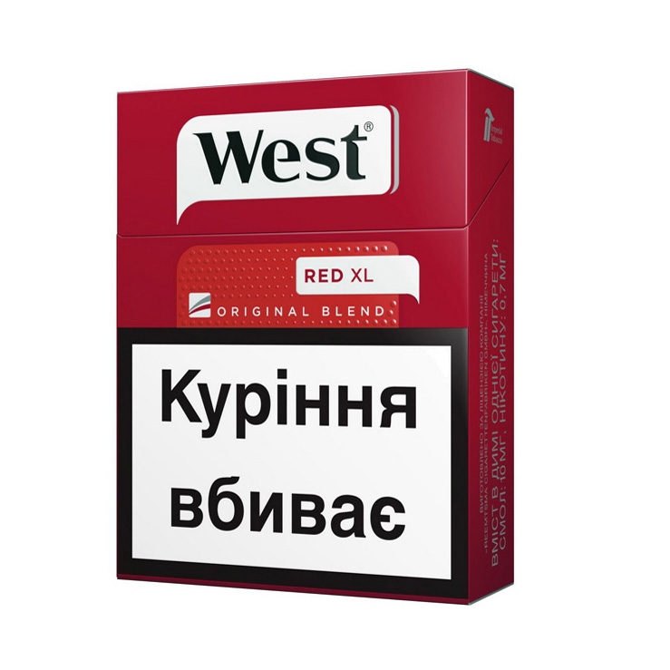 Сигарети West Red XL купити в Києві та Україні за ціною від 0 грн ★ АТБ ...