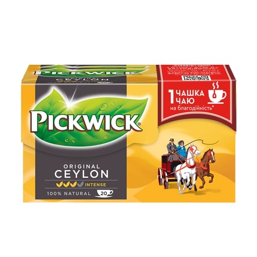 Чай (20 ф/п * 2 г) PICKWICK ORIGINAL CEYLON (ПІКВІК ОРІДЖИНАЛ ЦЕЙЛОН ...