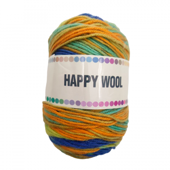 Пряжа Happy Wool 80% акрил, 20% вовна, 190 (m) м, 100 g (г), в асортименті купити в Києві та ...
