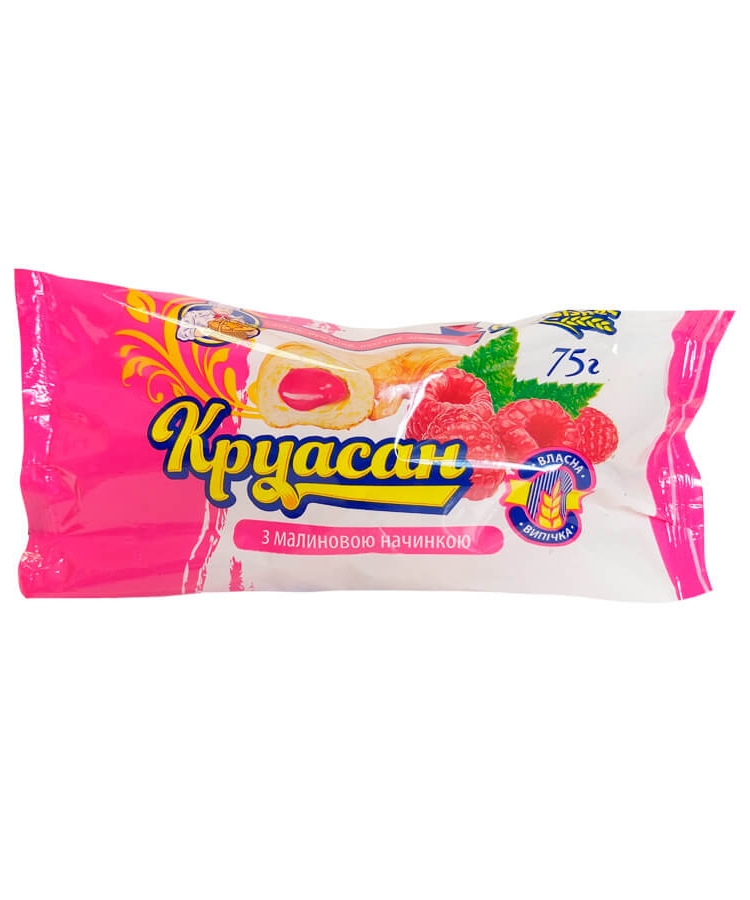 Круасан 75г Агробізнес з малиновою начинкою купити в Києві та Україні ...
