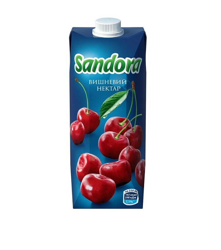 Нeктap 0,5 л Sandora Вишневий тeтpa-пaк купити в Києві та Україні за ...