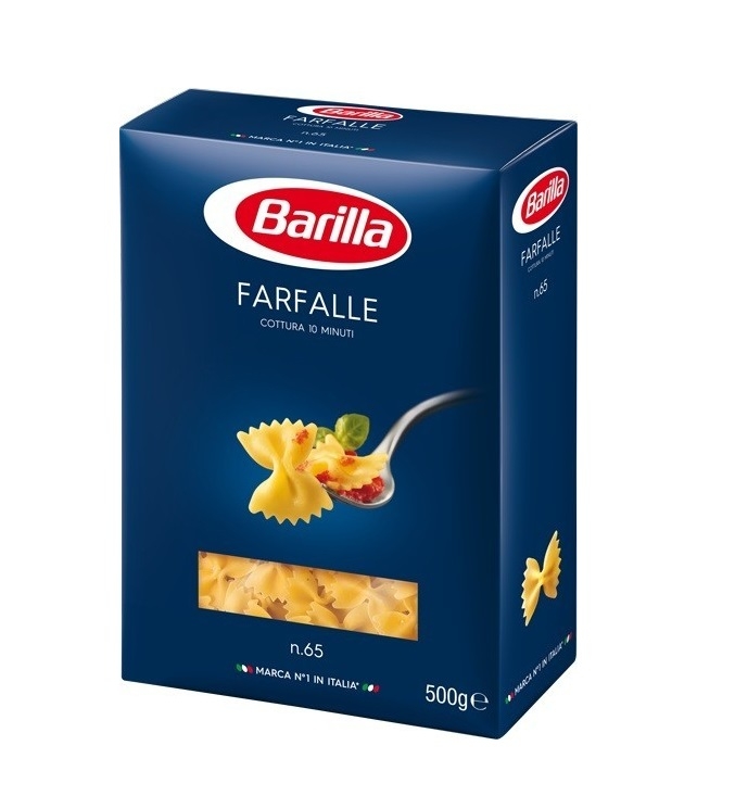 Мак. Вир. 0,5 кг Barilla Фарфалле №65 купити в Києві та Україні за ...
