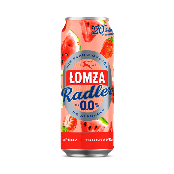 Напій на основі безалкогольного пива 0,5 л LOMZA Radler зі смаком ...