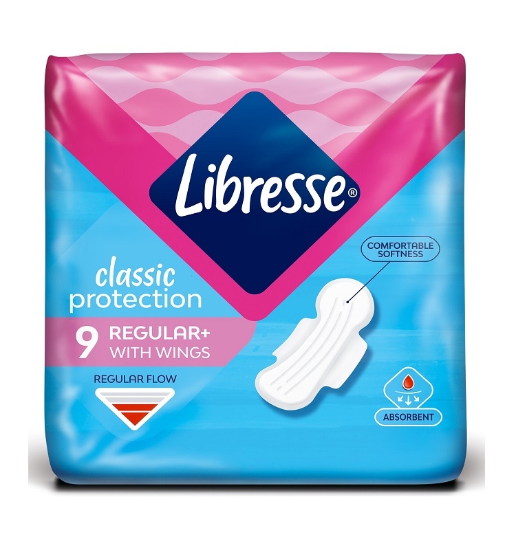 Прокладки гігієнічні 9шт Libresse Classic Protection Regular купити в ...