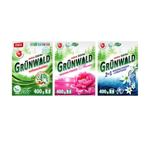Засіб миючий синтетичний 400 г Grunwald універсальний порошок к/уп купити в Києві та Україні за ...