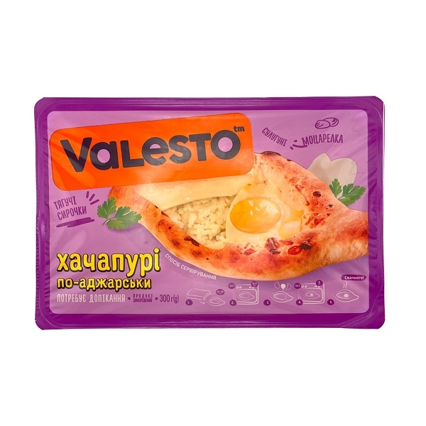 Хачапурі 300 г Valesto по-аджарськи заморожені купити в Києві та ...
