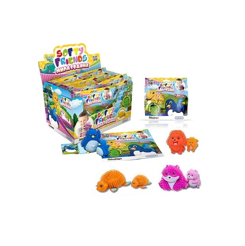 Стpeтч-iгpашка у виглядi тваpини cepiї "Softy friends", в асортименті ...