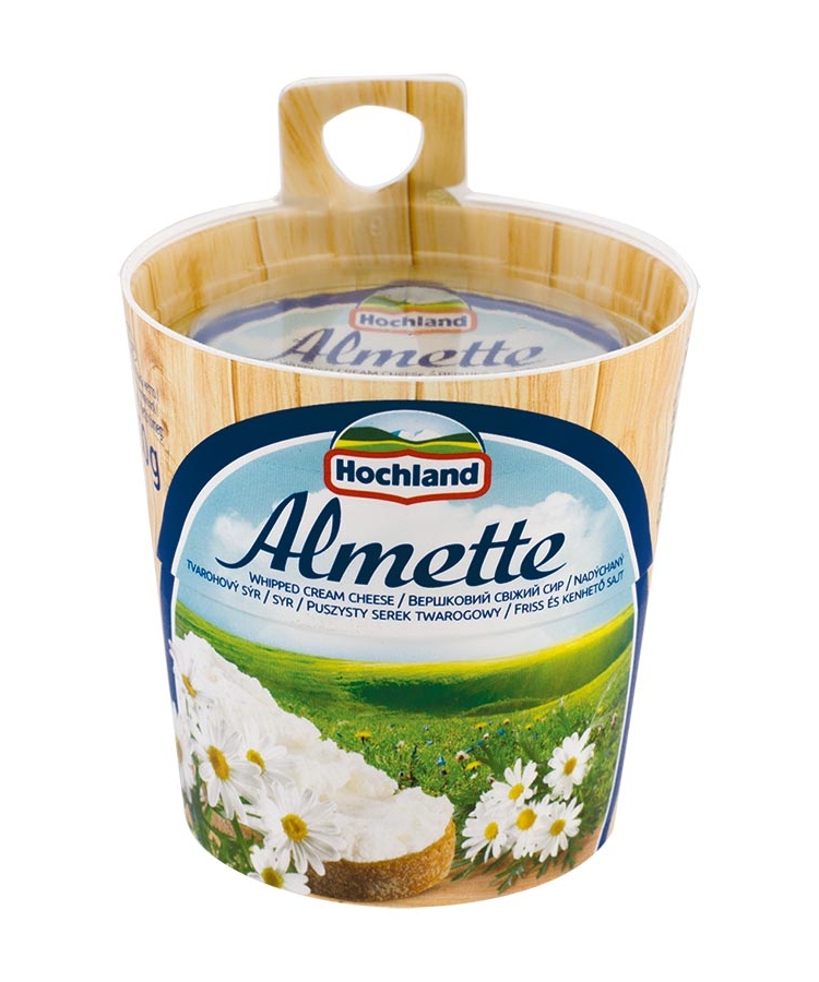 Сир творожний 150г Hochland Almette вершковий 60% купити в Києві та ...