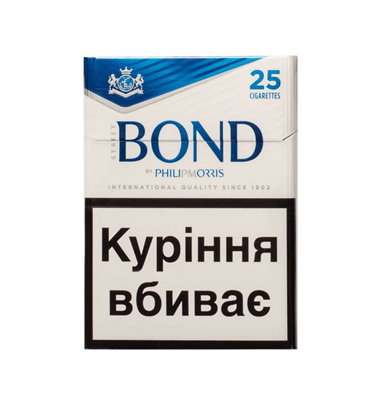 Сигарети Bond Street Blue Selection (25 сиг) купити в Києві та Україні ...