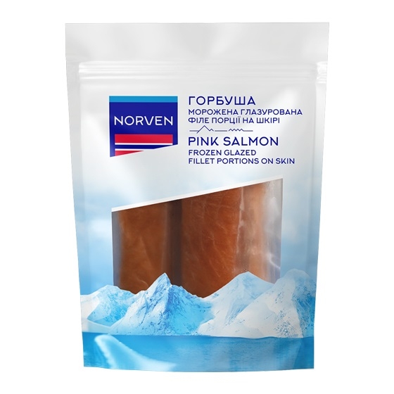 Горбуша Norven філе порції н/ш с/м п/ет купити в Києві та Україні за ціною від 410.99 грн ★ АТБ ...
