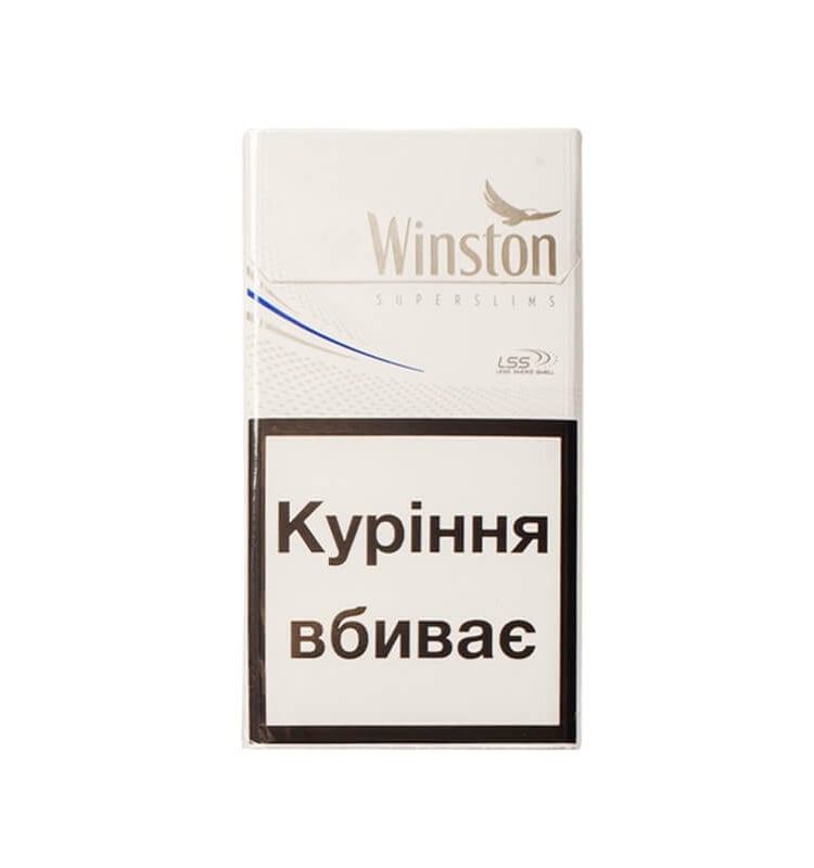 Сигарети Winston Super Slims Silver купити в Києві та Україні за ціною ...